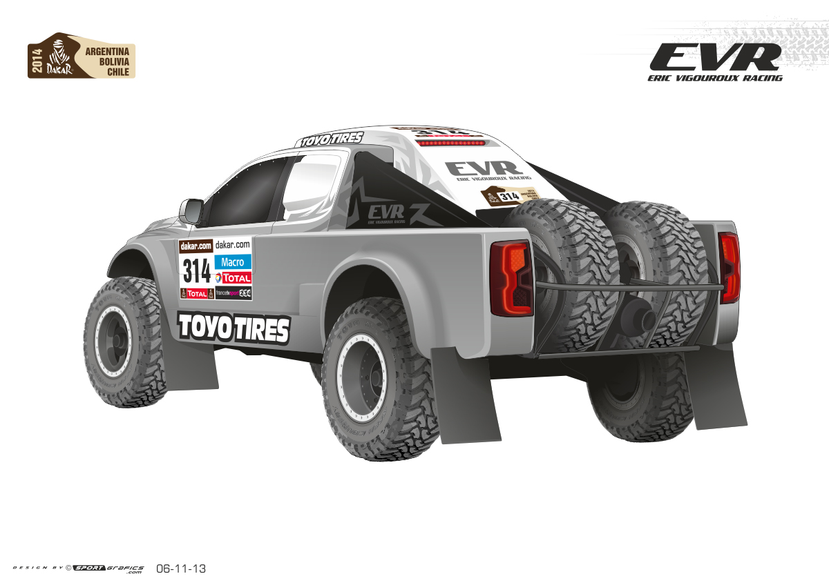 EVR and Jefferies Racing build new rally pickup trucks with big V8s for ...