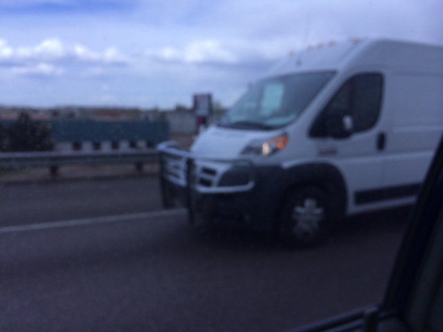 Photo of the Day: Is this a Bull Bar on a Ram Promaster? - The Fast ...