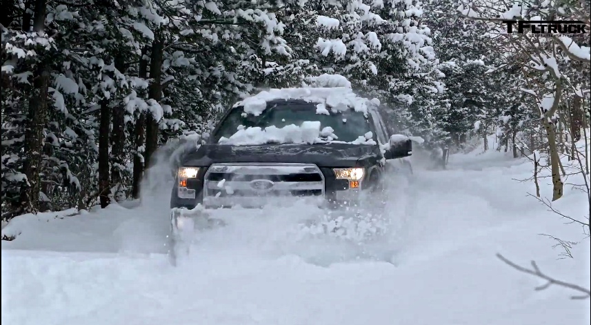 Watch the 2015 Ford F-150 Bash Through a Colorado Snowstorm [Video ...