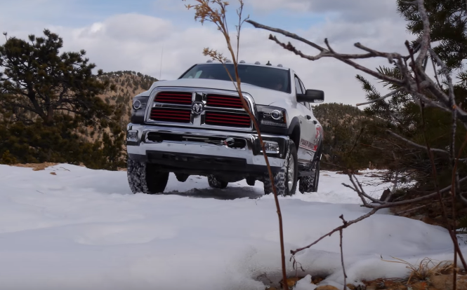 2016 Ram Power Wagon Doesn't Sweat the Gold Mine Hill Challenge [Video ...