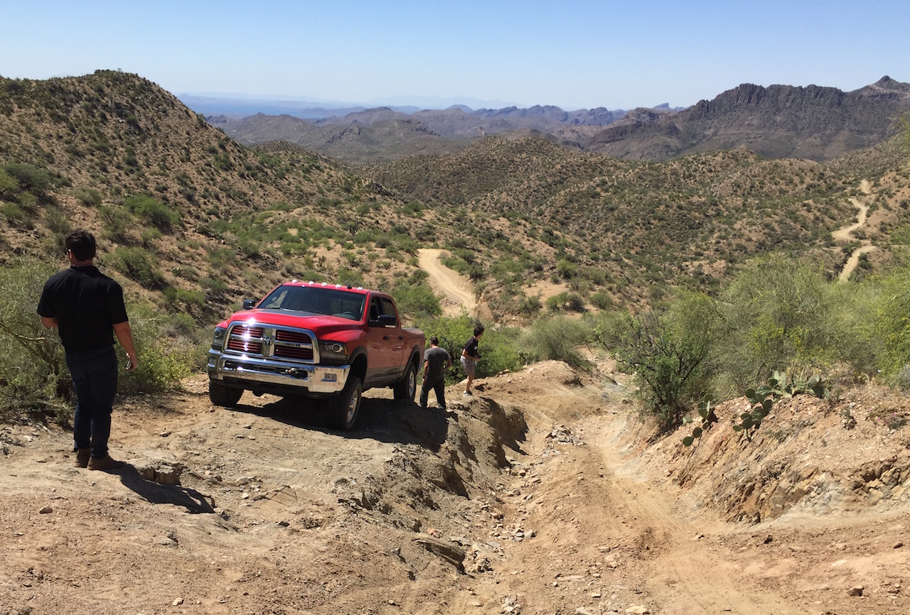 Climbing the Backway to Crown King Trail with Ram Trucks - The Fast ...