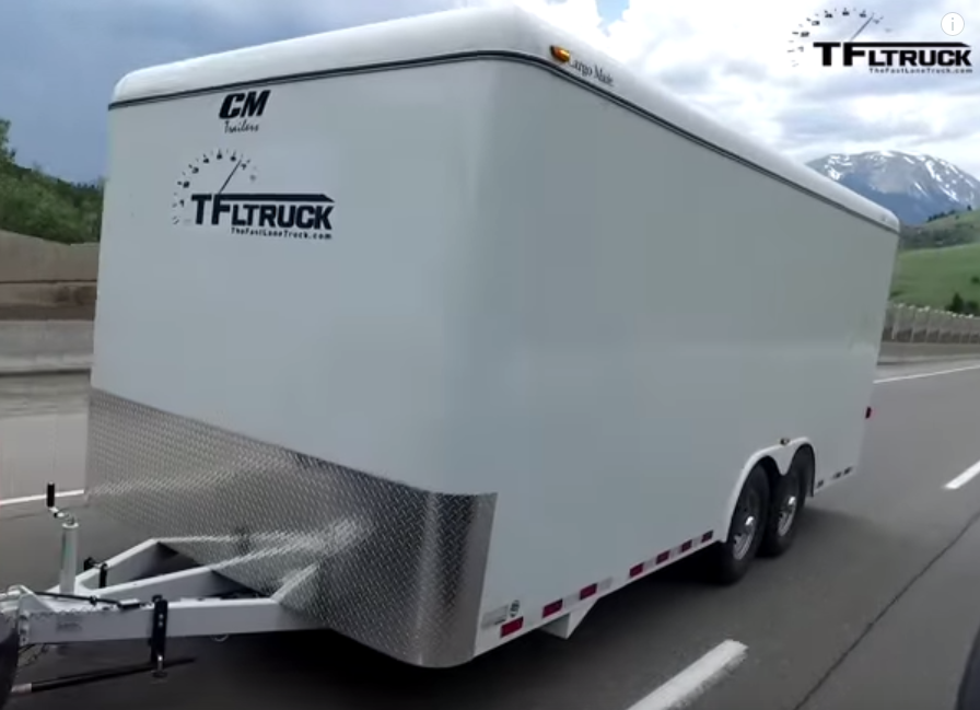 Big Tex Cargo Mate 20 foot trailer - The Fast Lane Truck
