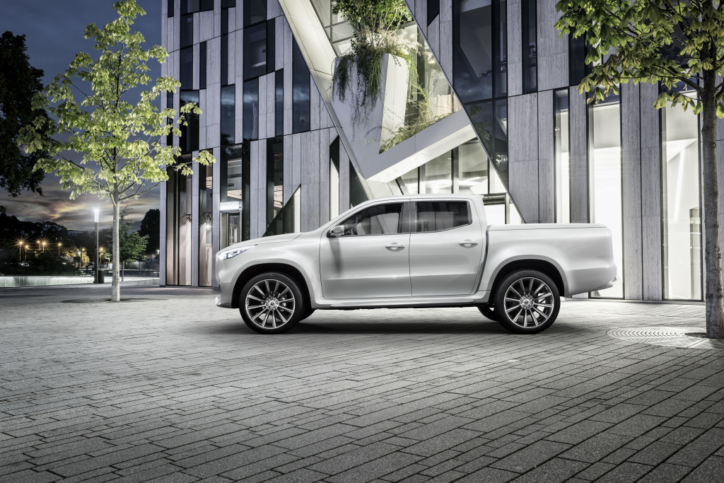 Behold the new Midsize Mercedes Pickup Truck X-Class Concept - The Fast ...