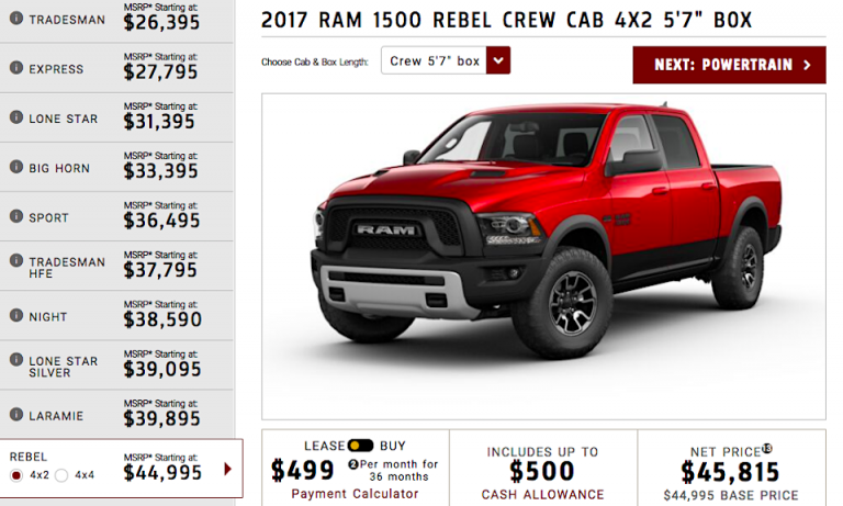 Should a 2017 Ram Rebel 4x4 Regular Cab Go Into Production? [Op/Ed ...