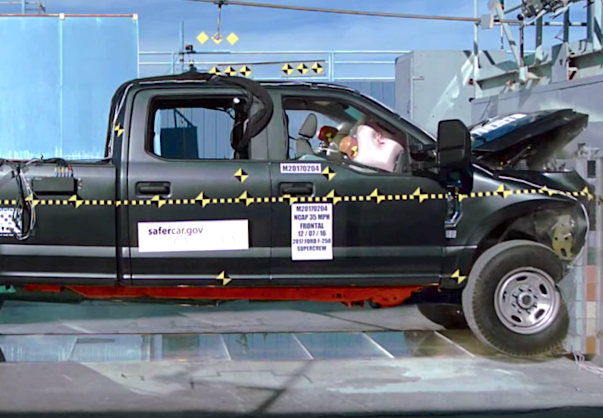 2017 Ford F-250 Crew Cab 2WD Gets Better Crash Ratings from the ...