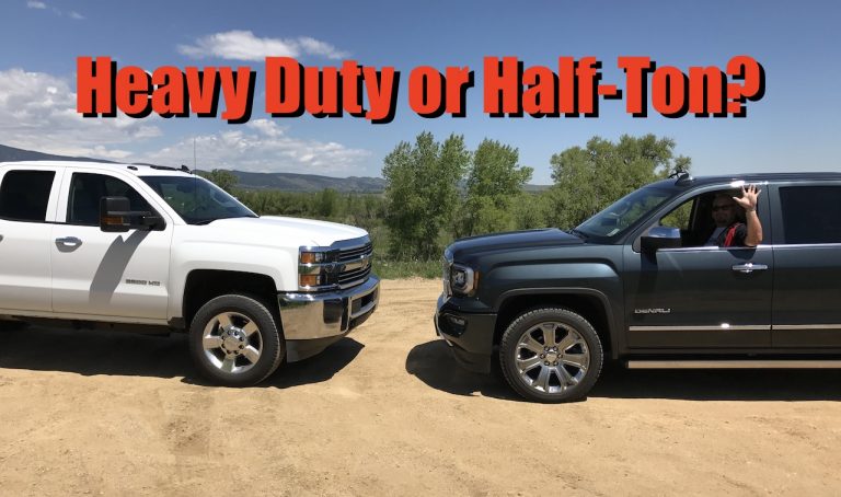 Half-Ton or Heavy Duty Pickup? Which Truck is Best for You? (Video ...