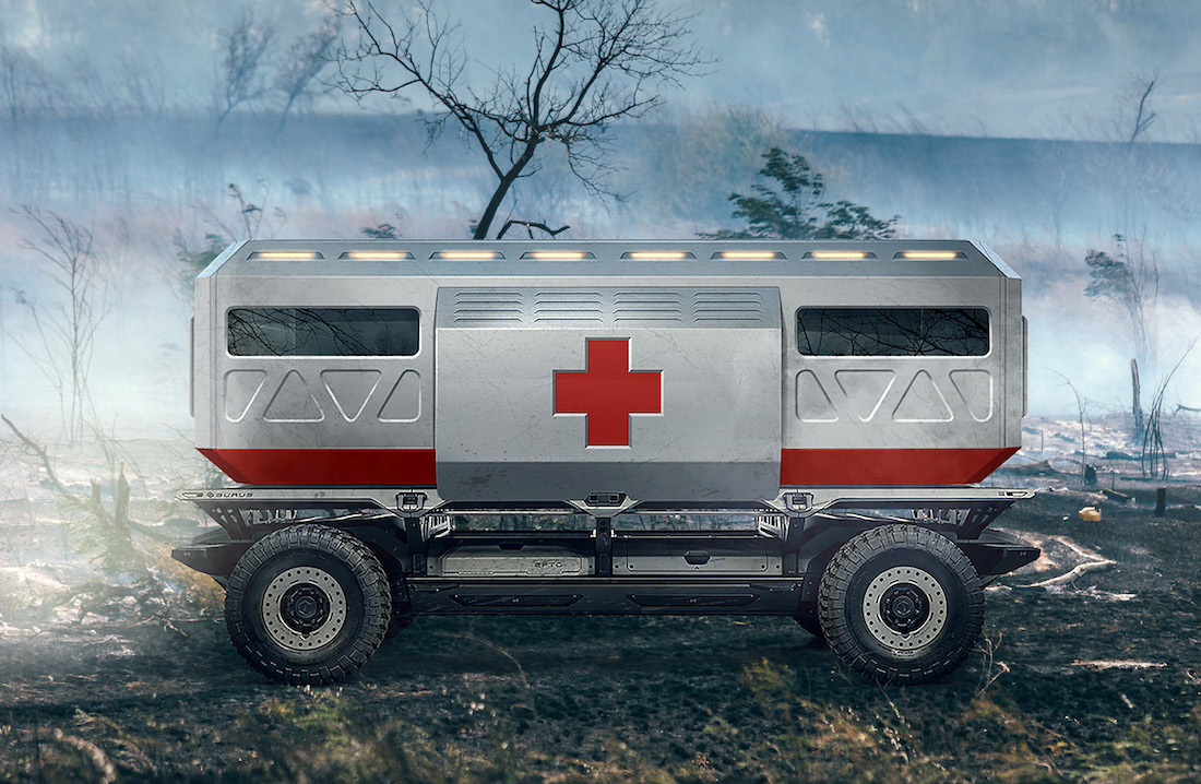 GM SURUS Electric 4x4 Autonomous Semi Truck is Bringing Science Fiction ...