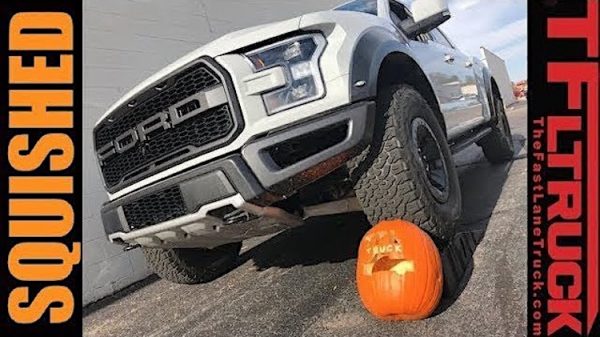 Just Squish it! These Pumpkins Never Stood a Chance! - The Fast Lane Truck