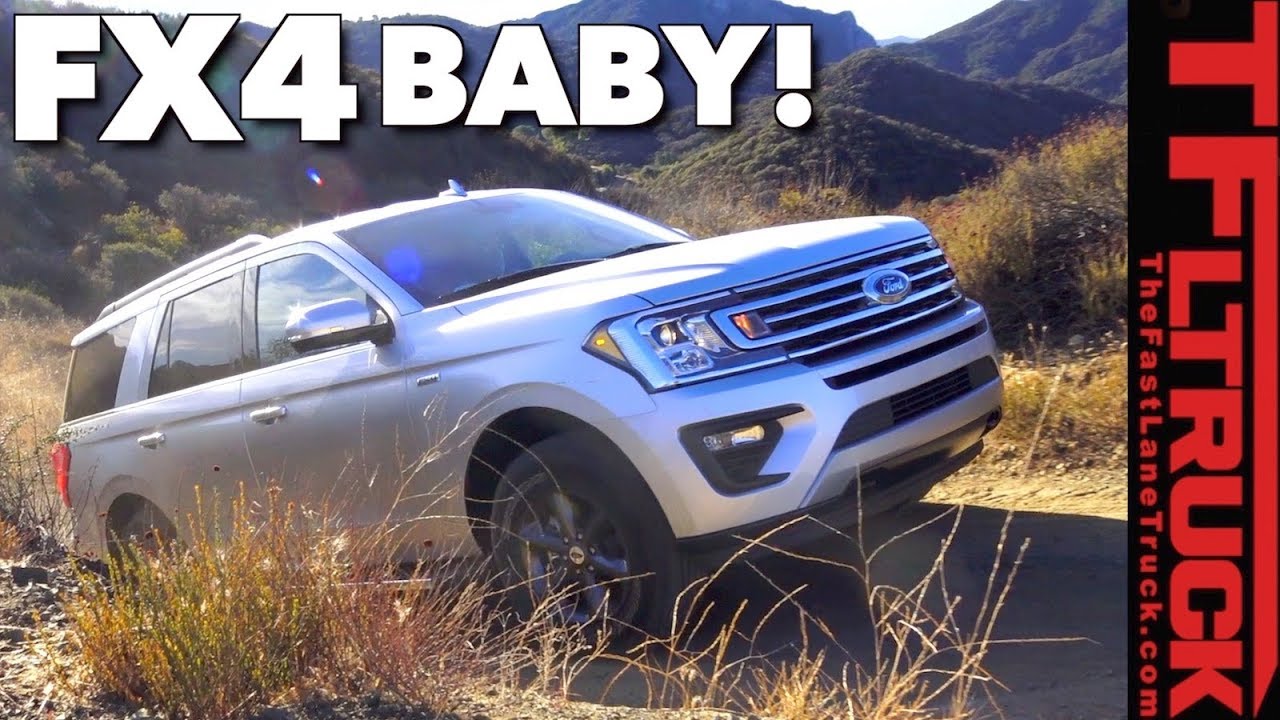 What Makes a 2018 Ford Expedition an FX4? First Drive Off-Road Review ...