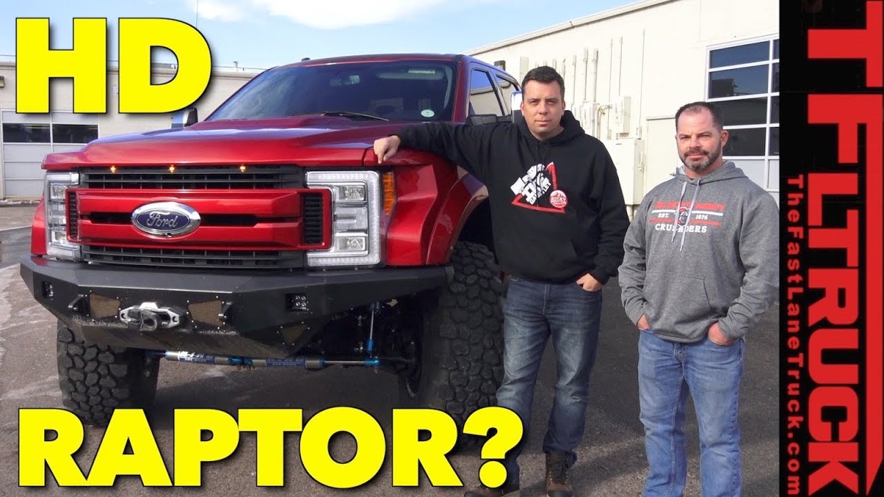 What Could a Ford F-350 Super Duty Raptor Look Like? Dude, I Love My ...