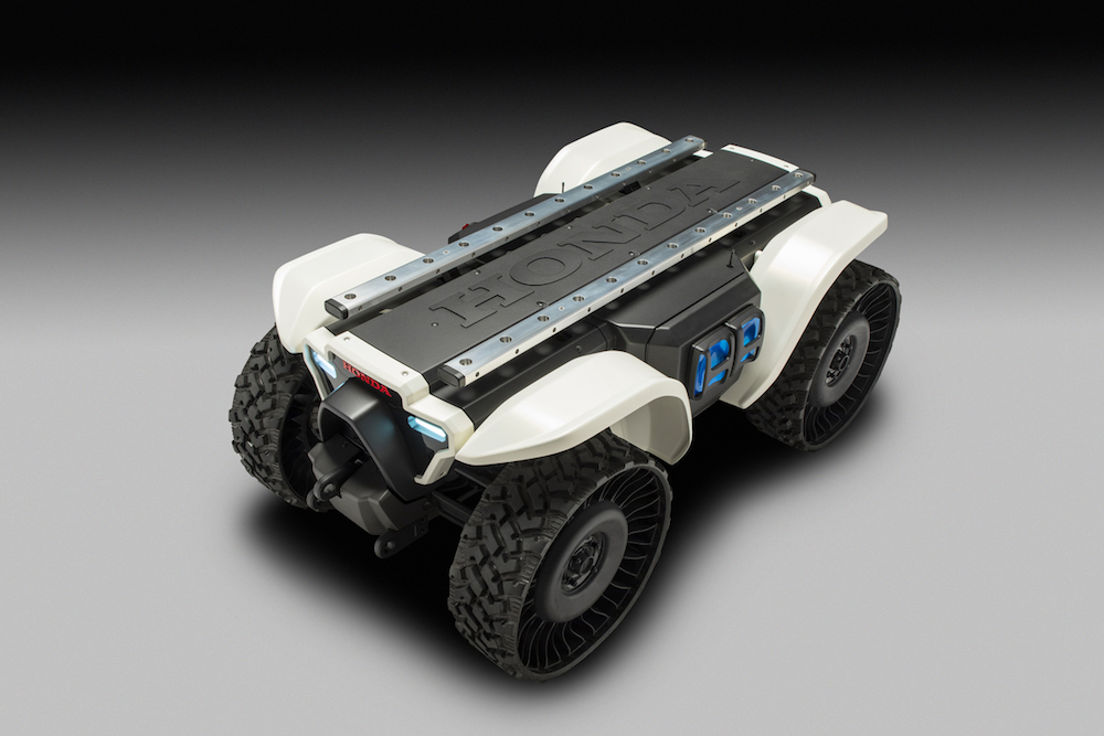 Honda Utility Robot: Would You Like a Four Wheeler that Follows You and ...