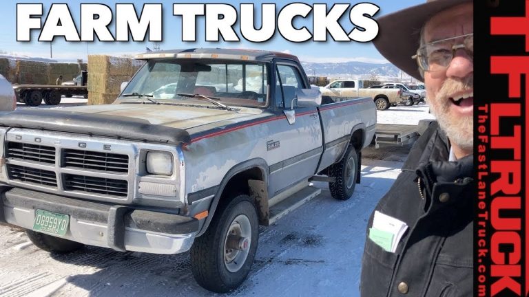 What Trucks Do Real Farmers and Ranchers Drive? (Video) - The Fast Lane ...