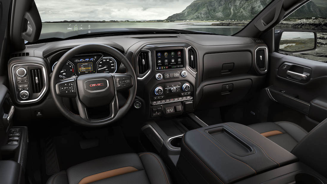 2019-GMC-Sierra-AT4-off-road-dash-gauges - The Fast Lane Truck
