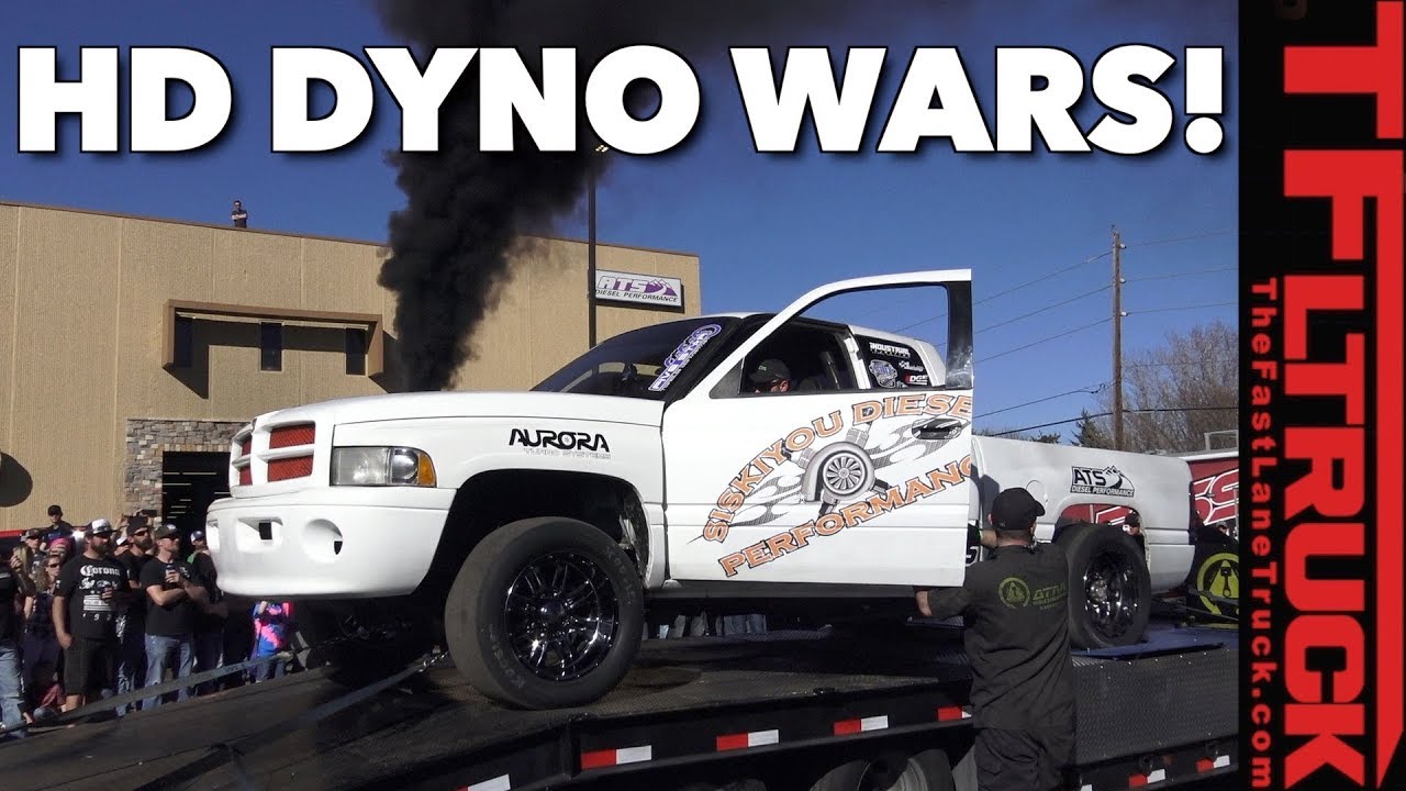 Diesel Truck Dyno Day: Regular Guys Go For Big Horsepower and Torque ...