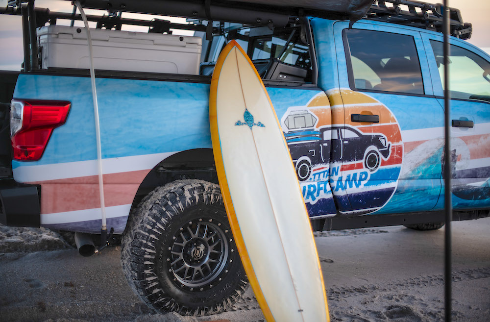Nissan Titan Surfcamp is All About the Beach, Fishing, and the Ocean ...