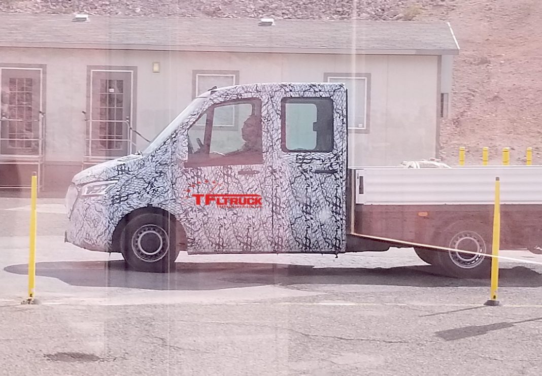New Mercedes Sprinter Truck Chassis Caught Towing in the Wild (Spied ...