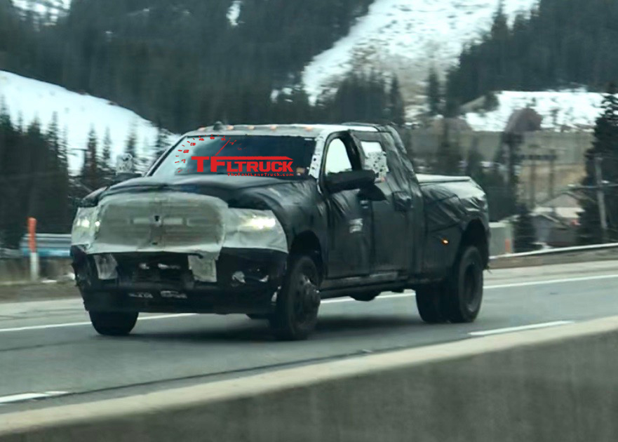 2019 Ram HD 3500 Dually Prototype Spied Testing on the Ike Gauntlet ...