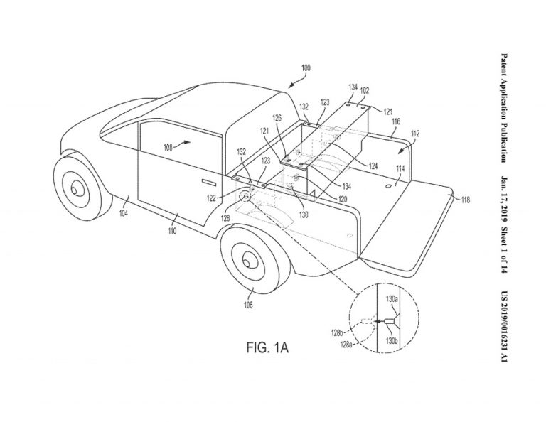Rivian Patent Application Reveals More Details On A Bed-Mounted ... Rivian Patent Application Reveals More Details On A Bed-Mounted ...