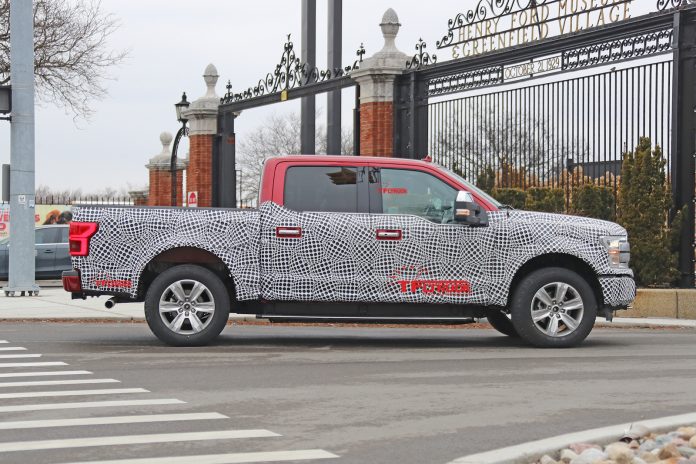 First Ever Ford F-150 Prototype Truck With Independent Rear Suspension ...