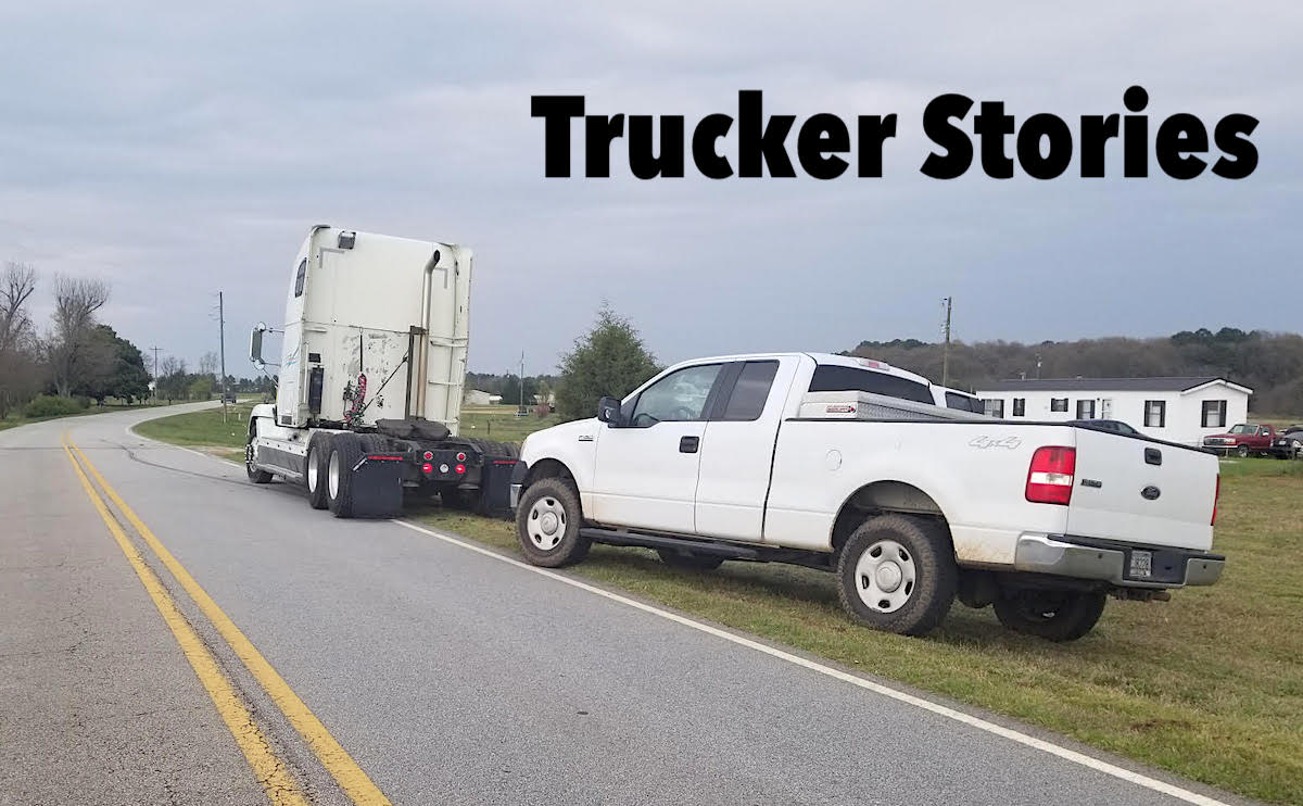 Trucker Stories: Lending a Helping Hand to a Stuck Service Truck - The ...