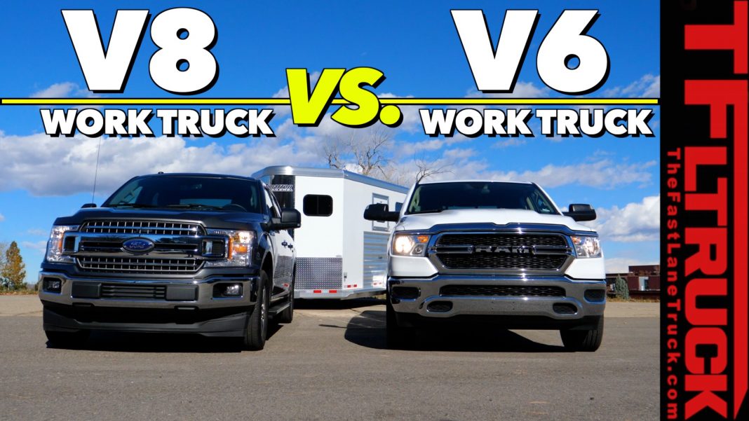 Which is a More Efficient Towing Truck? Ram 1500 V6 eTorque or a Ford F ...