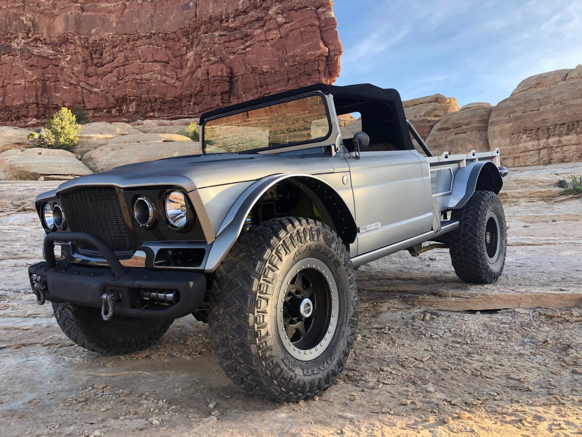 Hellcrate Awesomeness: We Drive the Jeep Five Quarter Concept (Video ...