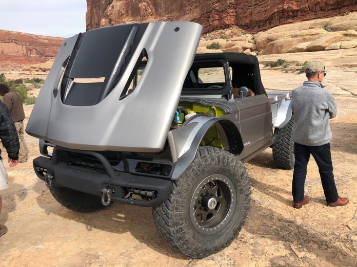 Hellcrate Awesomeness: We Drive the Jeep Five Quarter Concept (Video ...