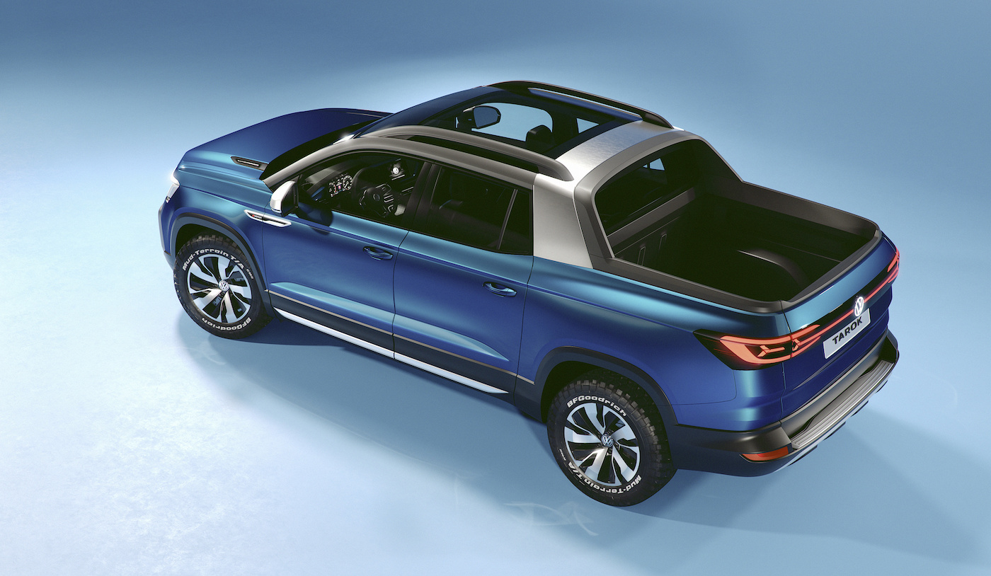 VW Tarok Is a Compact Pickup: Could It Be the Perfect Surfer Truck ...