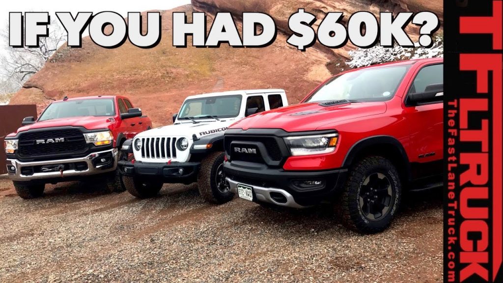 Surprise! Jeep Gladiator vs Ram Rebel vs Power Wagon - Which Off-Road ...