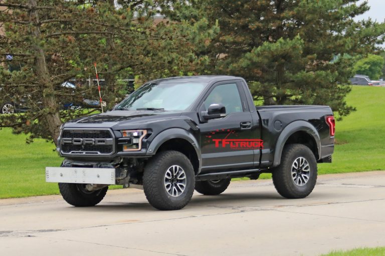 Spied! Single Cab Ford F-150 Raptor Caught Testing...Or Is It A Bronco ...