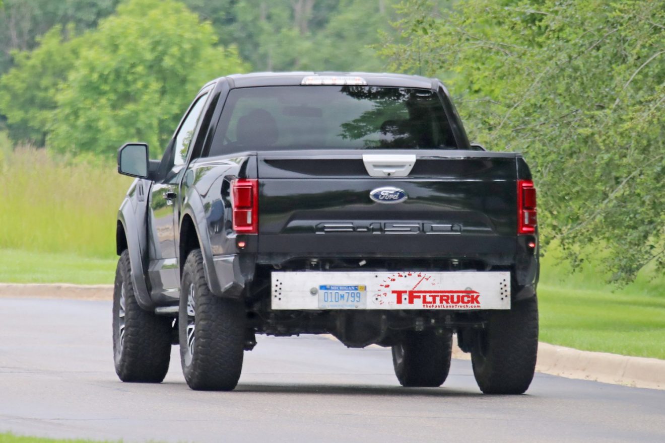 Spied! Single Cab Ford F-150 Raptor Caught Testing...Or Is It A Bronco ...