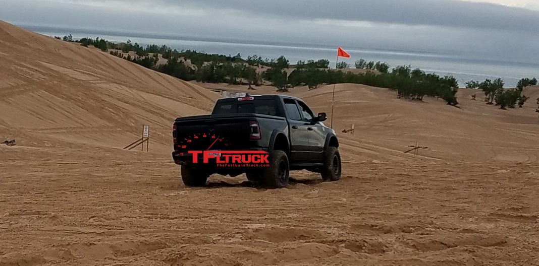 Ram 1500 Rebel TRX Spied Off-Road Testing, Hitting The Sand Dunes (Spy ...