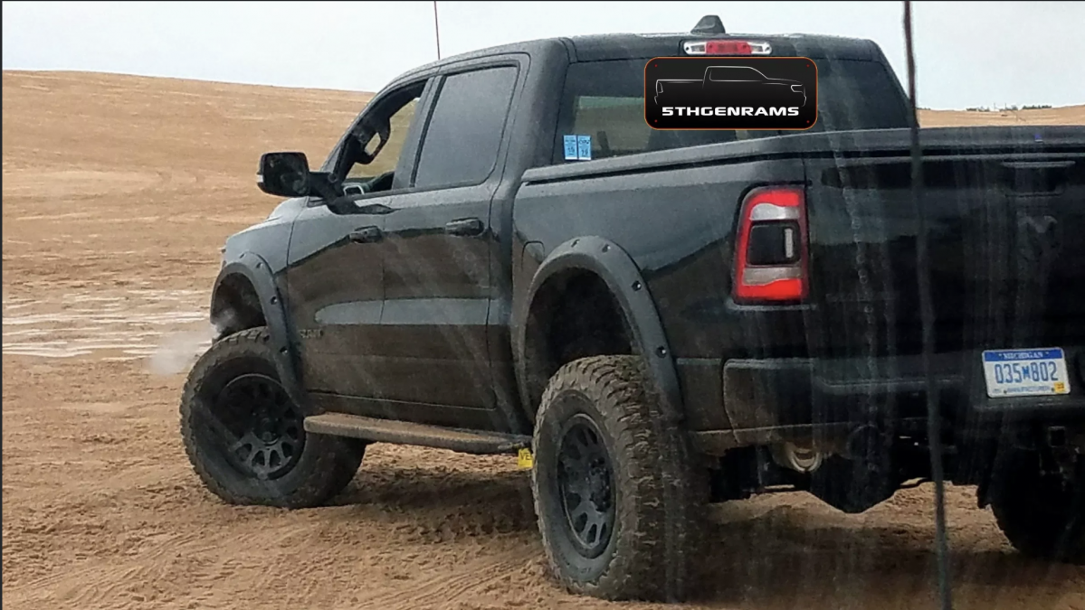 Ram 1500 Rebel TRX Spied Off-Road Testing, Hitting The Sand Dunes (Spy ...