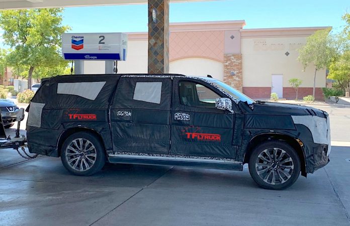 Quad Exhausts! Is this 2021 GMC Yukon Prototype Packing a High ...