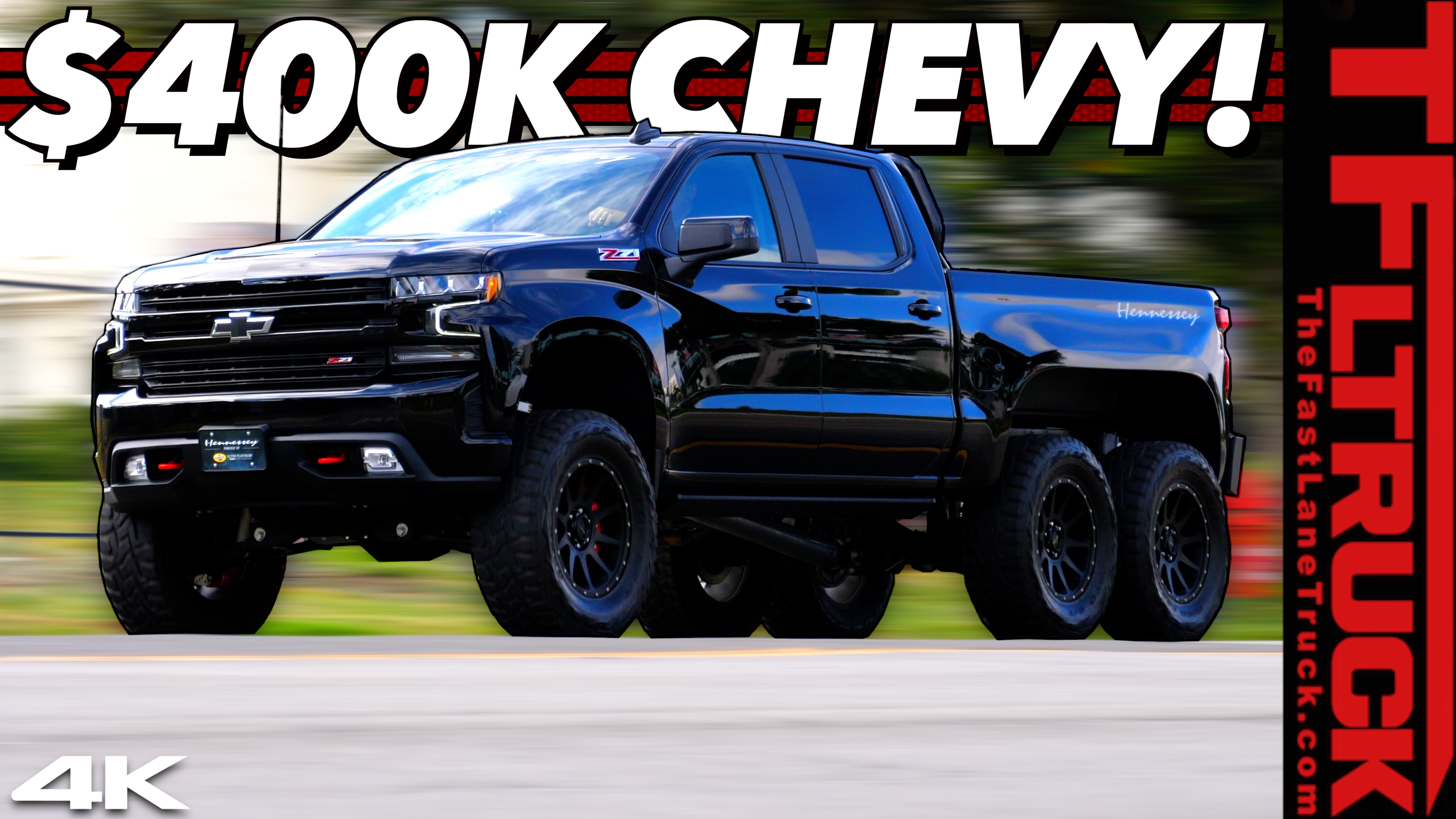 Why The Hennessey Goliath 6x6 Is The Most Expensive Chevy Truck Ever