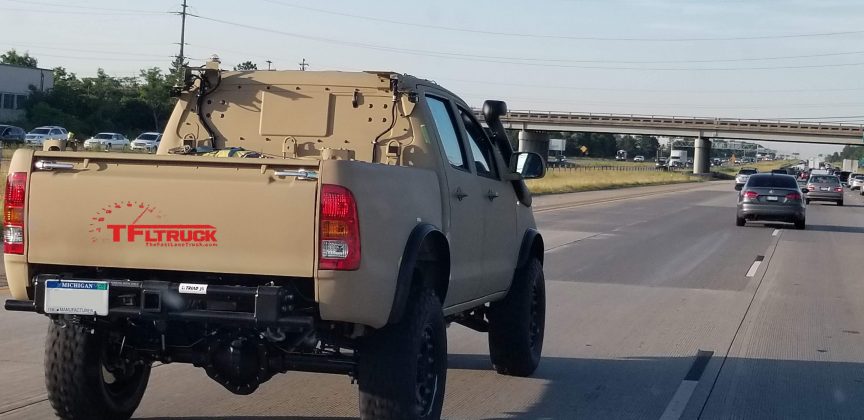 Why Is This Military Spec Toyota Hilux Running Around Michigan With ...