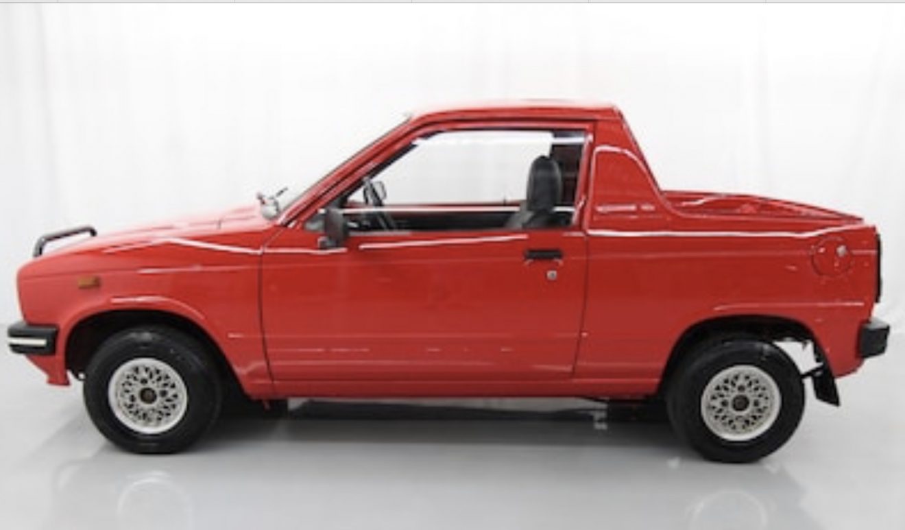 The 1984 Suzuki Mighty Boy May Just Be the Smallest Pickup Truck Of ...