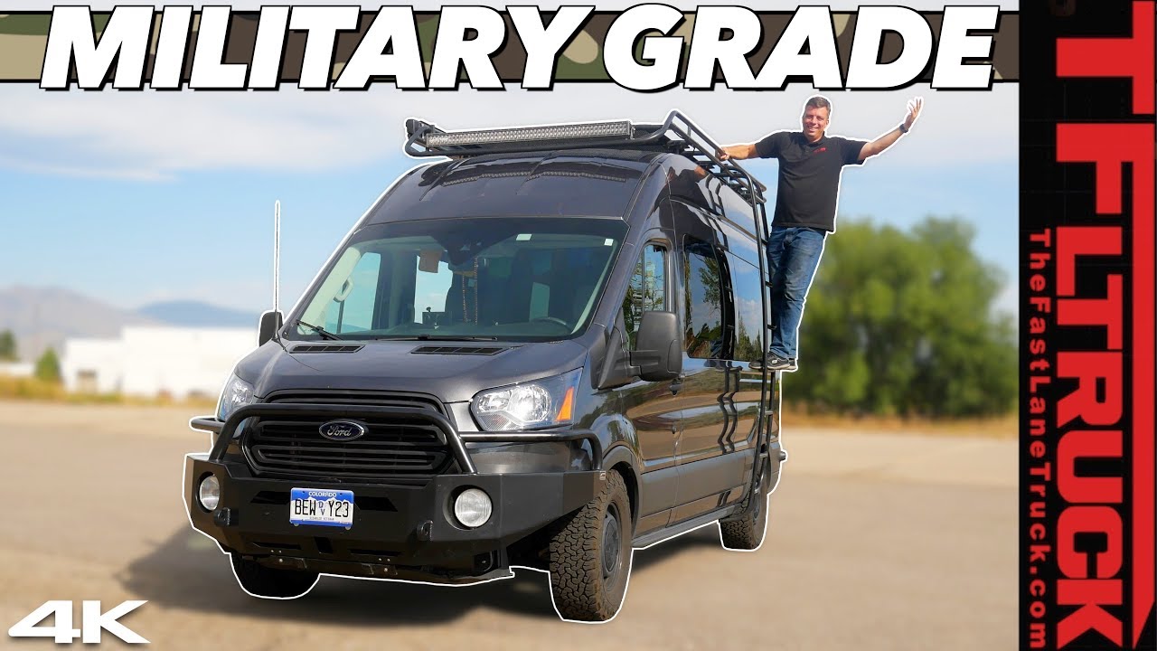 This Diesel-powered Ford Transit Overland Van Is Not What It Seems ...