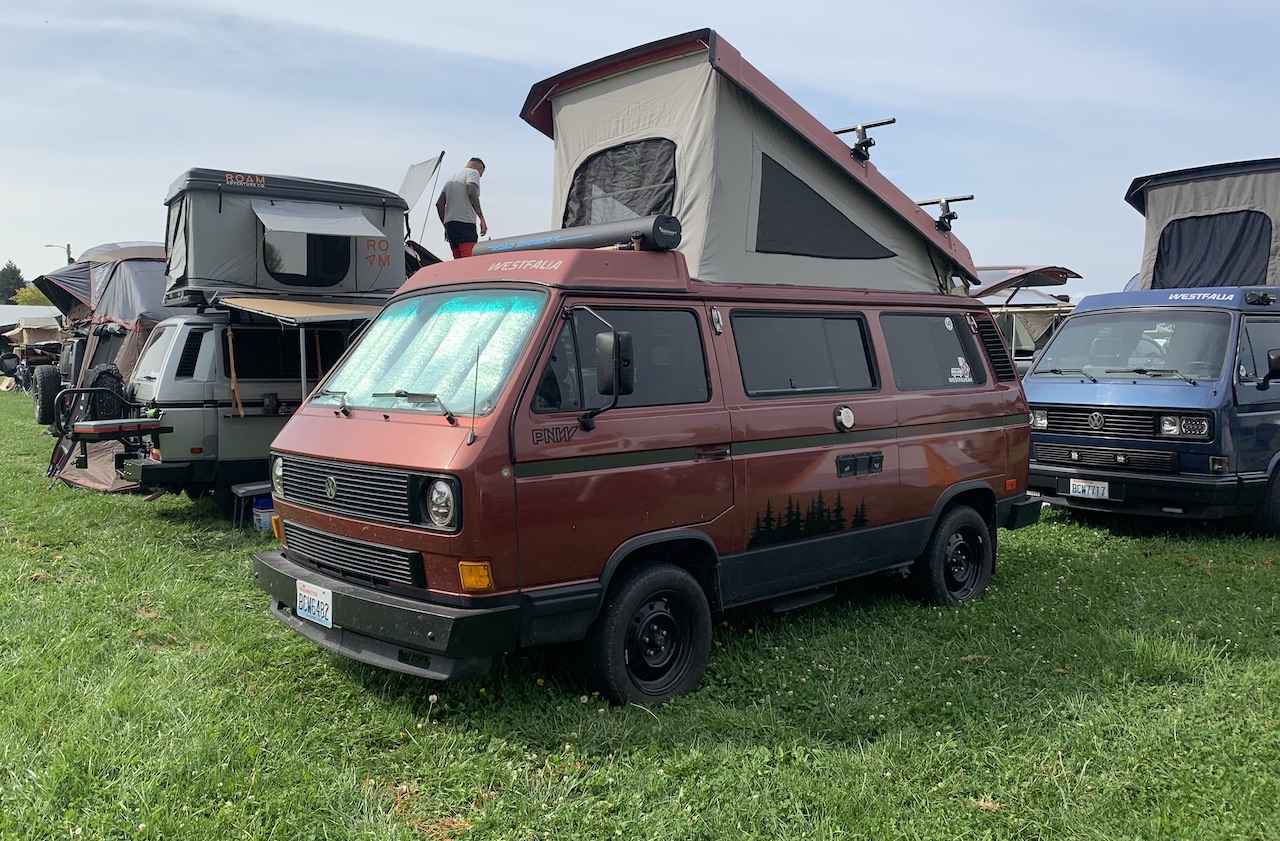 vw-vanagon-roof-tent-overland-trailpass - The Fast Lane Truck