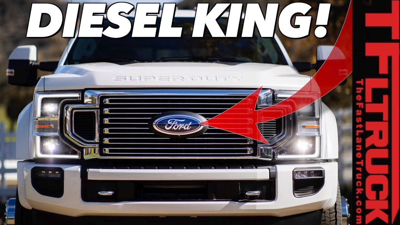Here Is How the 2020 Ford Super Duty Diesel V8 Became the Horsepower ...