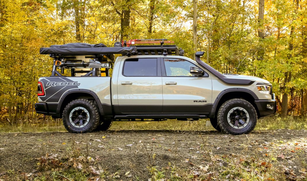 No Way! This Diesel Ram Rebel Overland Rig Has a Winch and So Much More ...