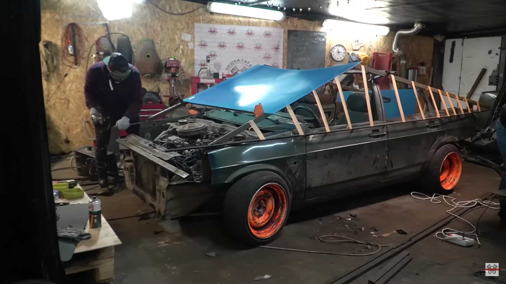 russian-tesla-cybertruck-lada-2109 - The Fast Lane Truck