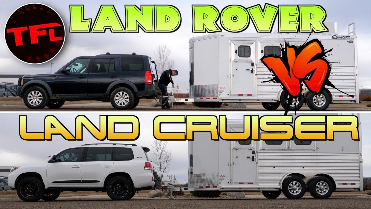Video: Which V8 Tows Better? Land Rover LR3 Overland Rig or a Toyota ...