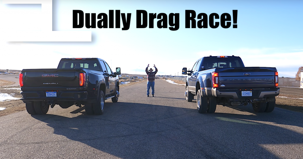 Drag Race Review: 2020 GMC vs Ford - Which One Is the Quickest Diesel ...