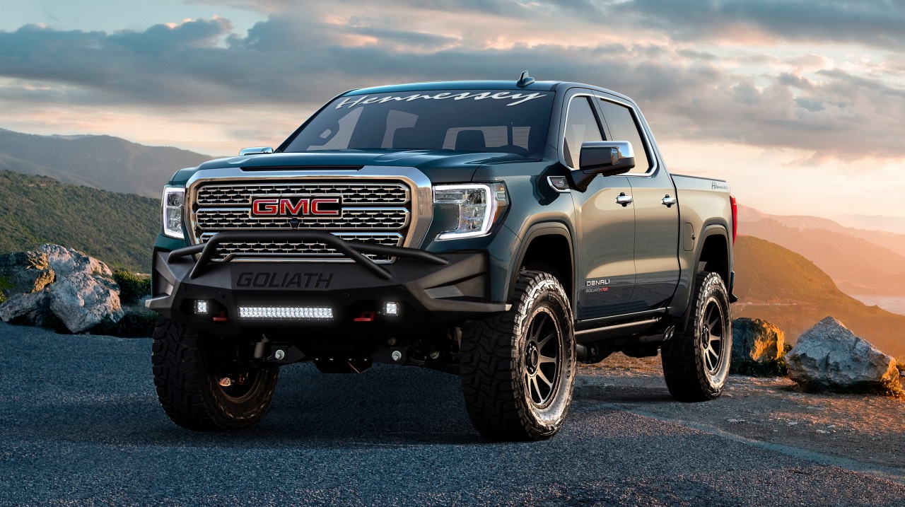 This GMC Sierra-Based Hennessey Goliath 700 Isn't A 6x6, But It Packs ...