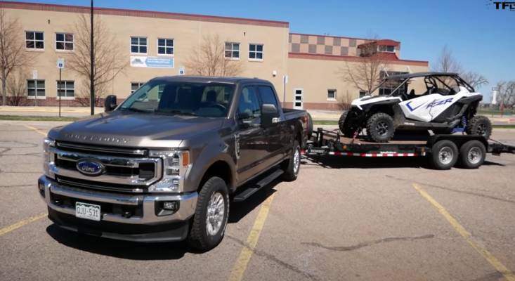 2020 Ford F-250 FX4 towing - The Fast Lane Truck