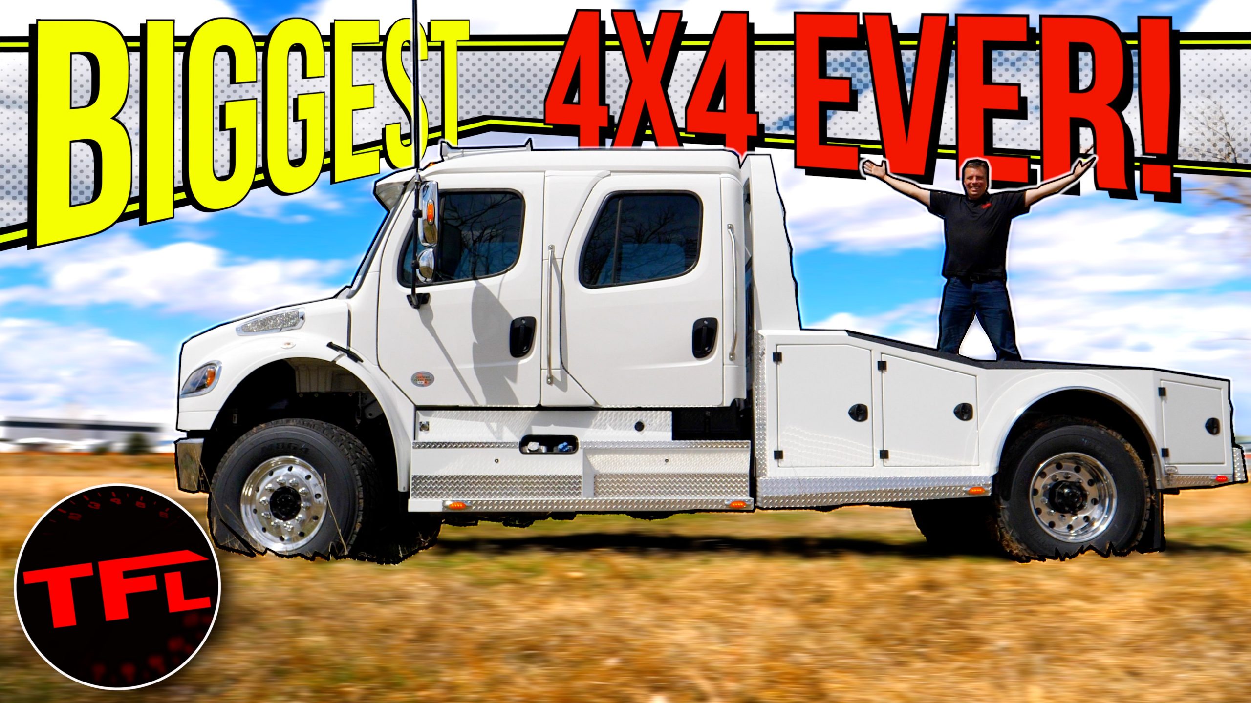 Semi Freightliner 4x4 Thumbnail #3 - The Fast Lane Truck