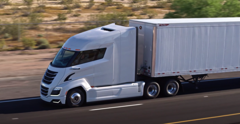 Nikola Motor Co. semi - The Fast Lane Truck