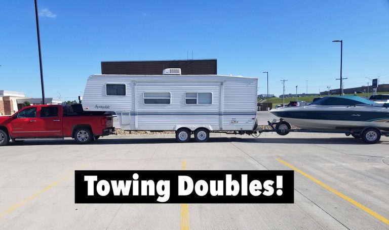 Weekend Land Train: Towing Two Trailers For Fun! - The Fast Lane Truck