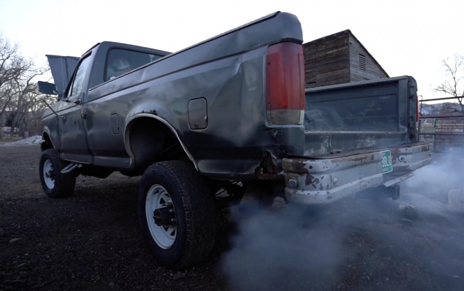 Project 'Gun Smoke': Our 1989 Ford F-350 Diesel Gets a Full Paint Job ...